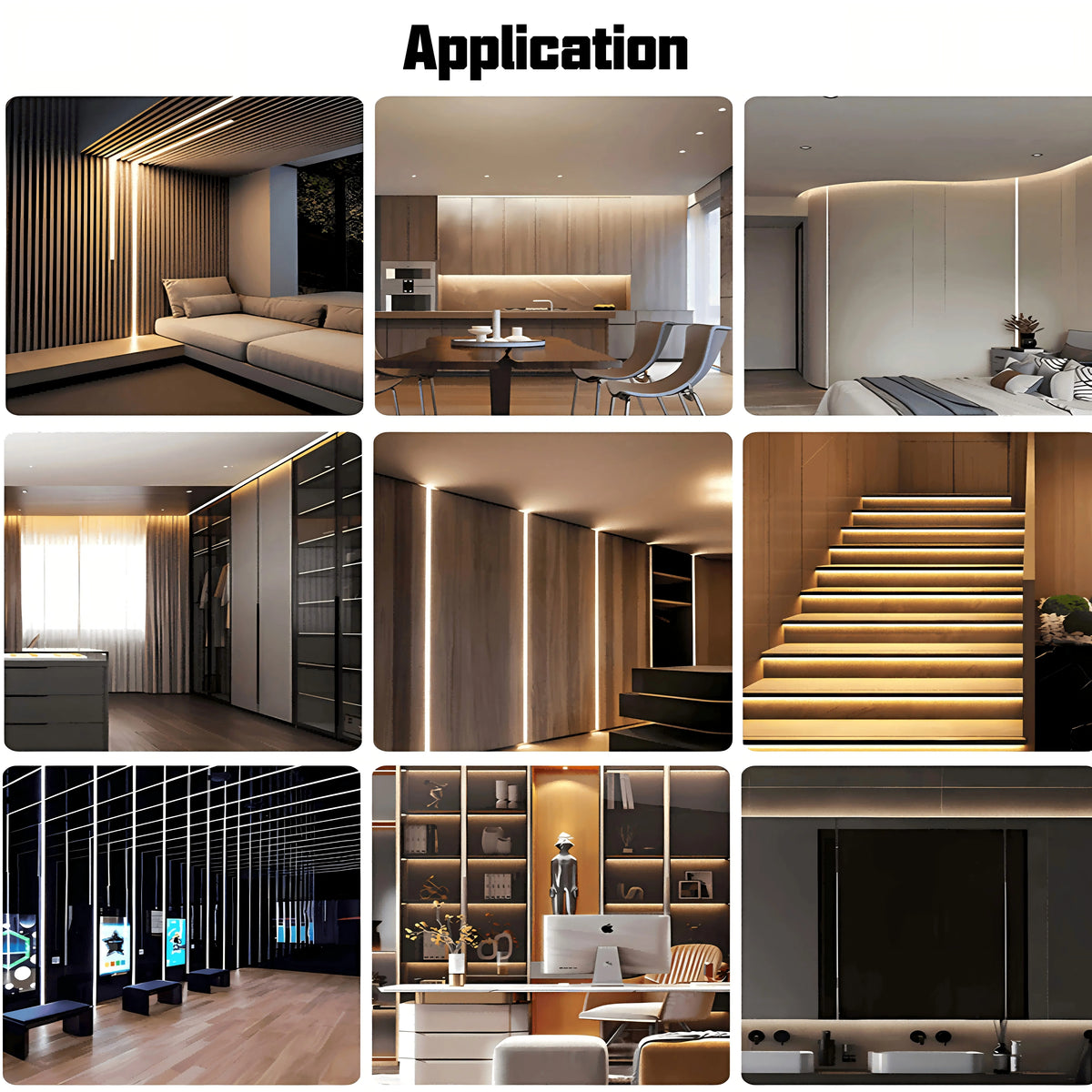 24V 576D COB Strip Light CCT 2700K-6500K IP20 (1 Meter) – Pro-Vision.tech