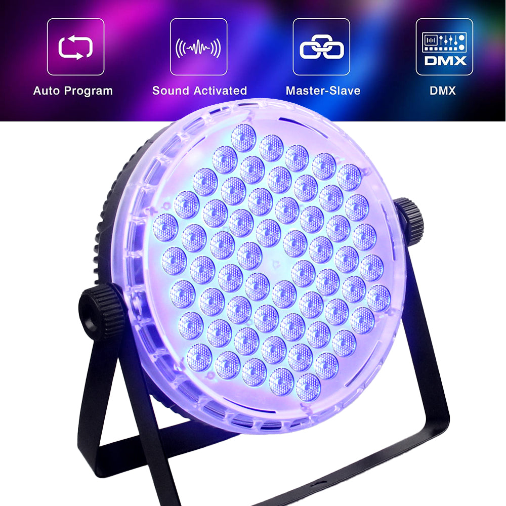 60 LED PAR Light 4 In 1 RGBW DJ Party Stage Par Show Lighting(PRST-60P ...