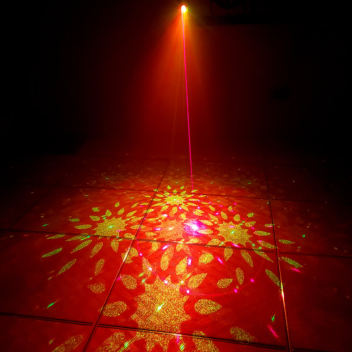 Chargeable RGB LED Party Light &RG Laser Projector Stage Party KTV Clu ...