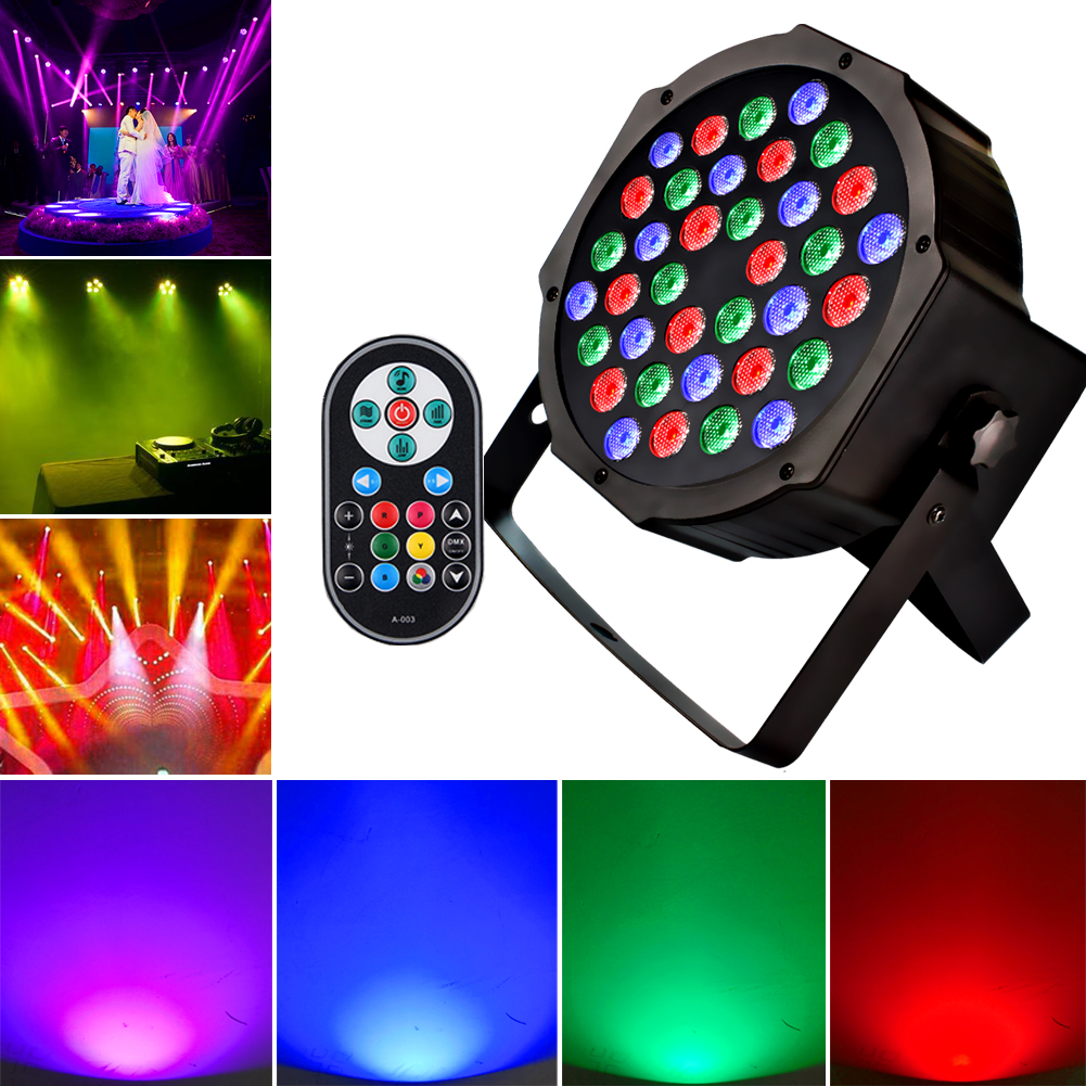 36 LED RGB Stage Par Light DMX DJ Concert Party Show Light (PRST-036P ...