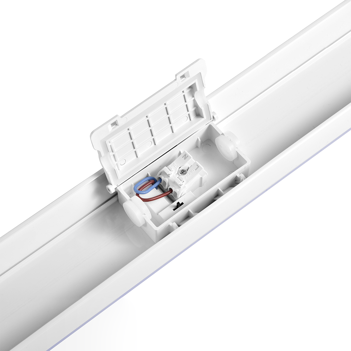 40W 1.2M IP65 LED Batten Light 3CCT IP65 Wire in the middle (PVTB-LD04 ...