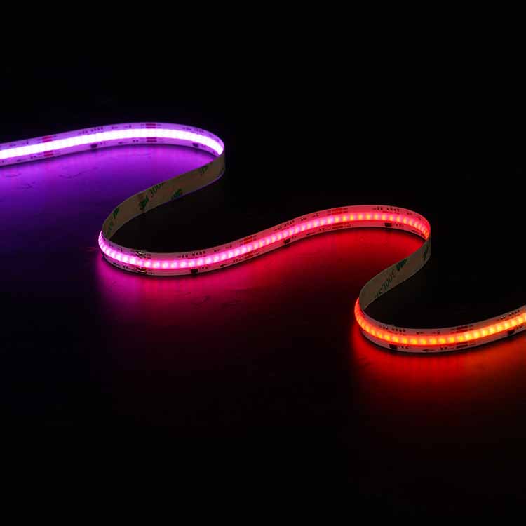 24V RGBW IC 420D COB Digital Magic Strip Light IP20 (1 meter) – Pro ...