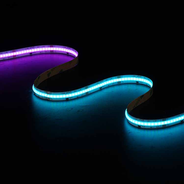 24V RGBW IC 420D COB Digital Magic Strip Light IP20 (10m Roll) – Pro ...
