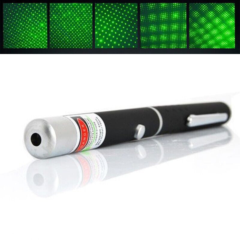 Green Laser Pointer Pen 532nm Show Lazers Projector DJ Stage Party Bar ...