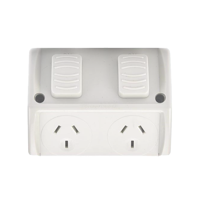 10A 250V Outdoor Weatherproof Double Powerpoints – Pro-Vision.tech