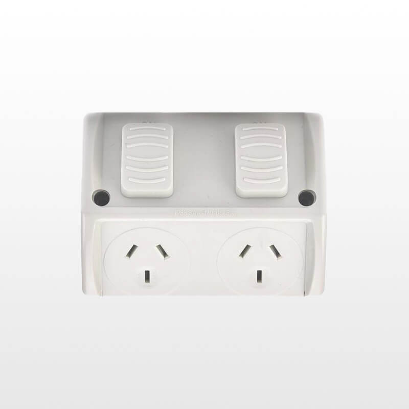 Outdoor Weatherproof Double Powerpoints 15A 250V – Pro-Vision.tech