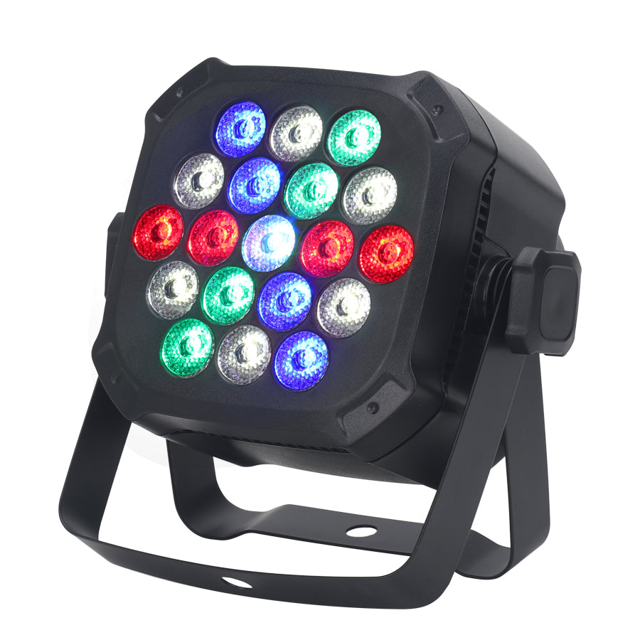 19 LED RGBW Rotating PAR Light Stage Party Disco DJ Show Lighting(PRST ...