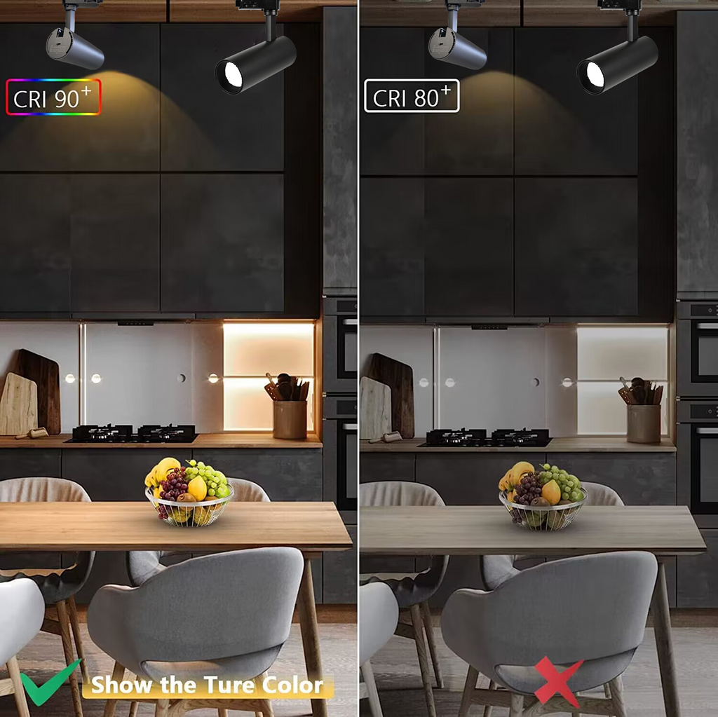 15W LED Track Light Adjustable Spot Light Dimmable &3 CCT (PVDL-TR015B ...