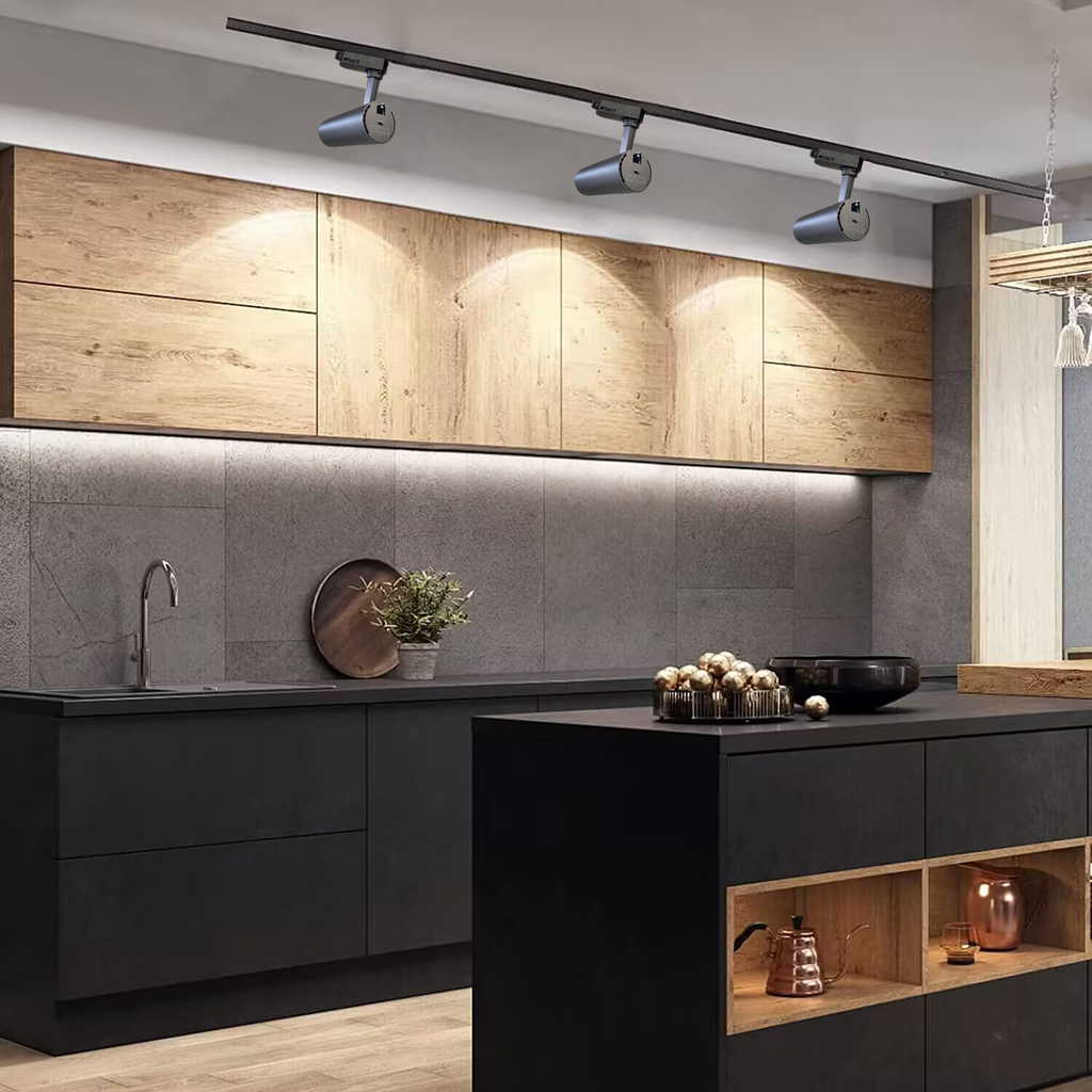 15W LED Track Light Adjustable Spot Light Dimmable &3 CCT (PVDL-TR015B ...